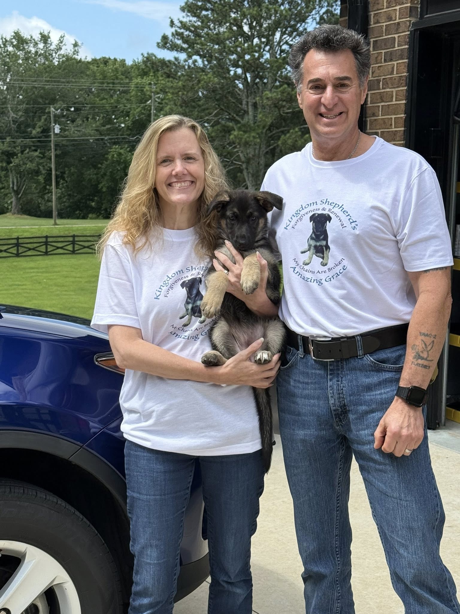 Cash x Trina Litter Transitioning to New Homes - Kingdom Shepherds